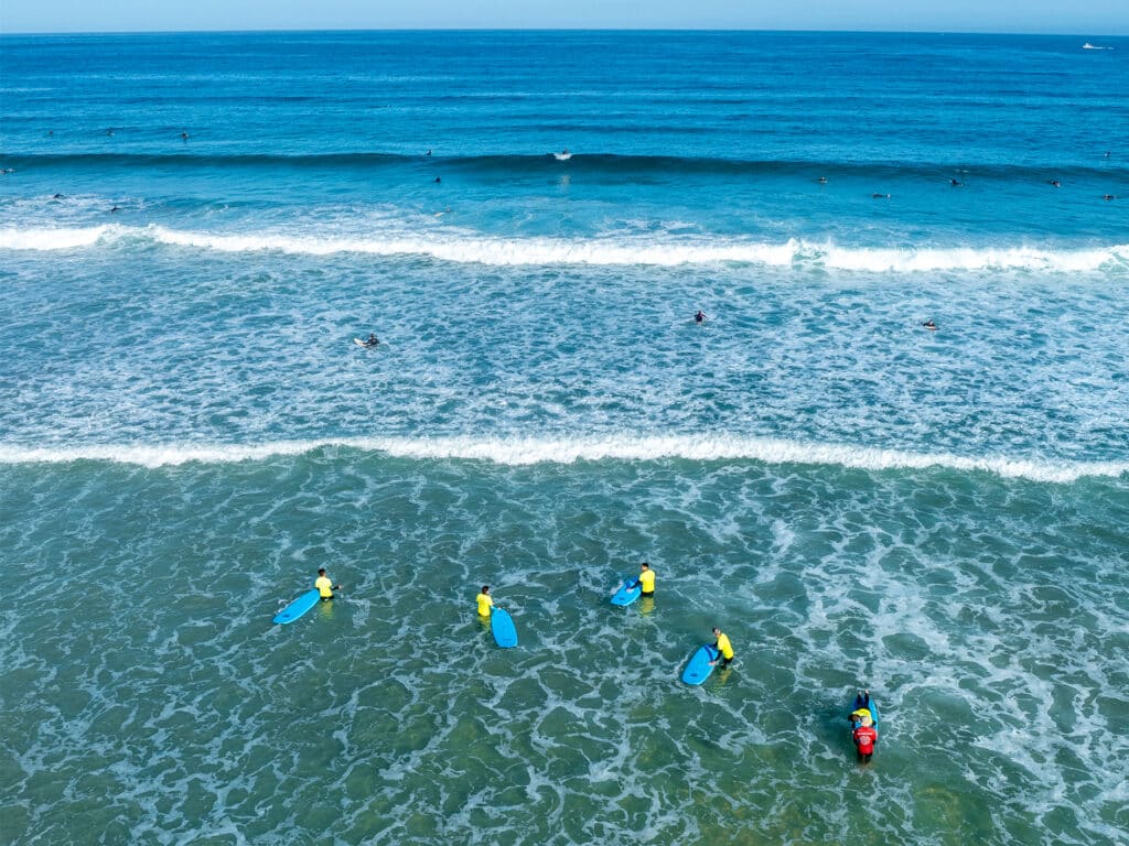 Surfing on Fistral beach, Newquay - Hendra Holiday Park